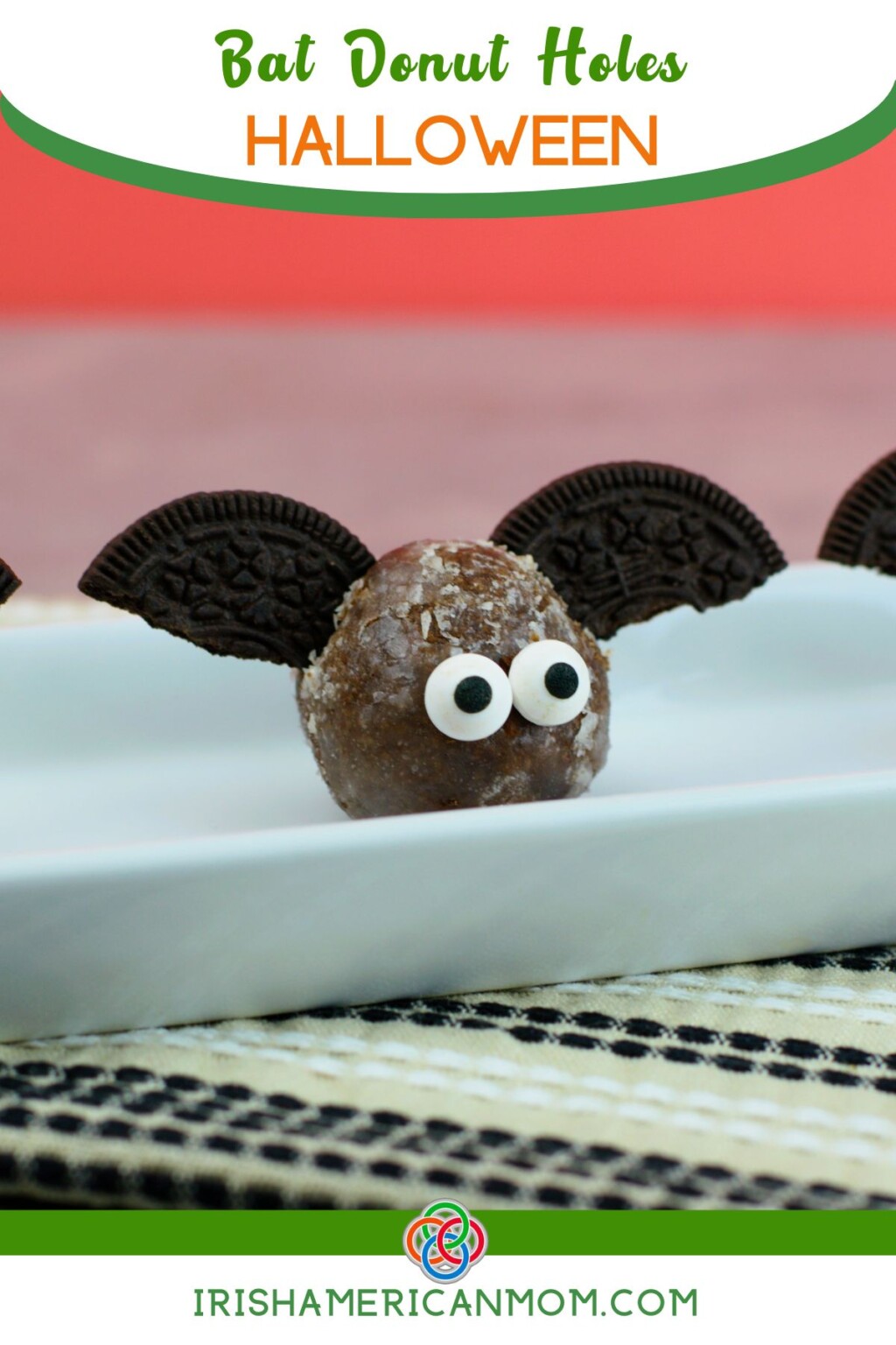 Easy Bat Donut Holes Recipe For Kids