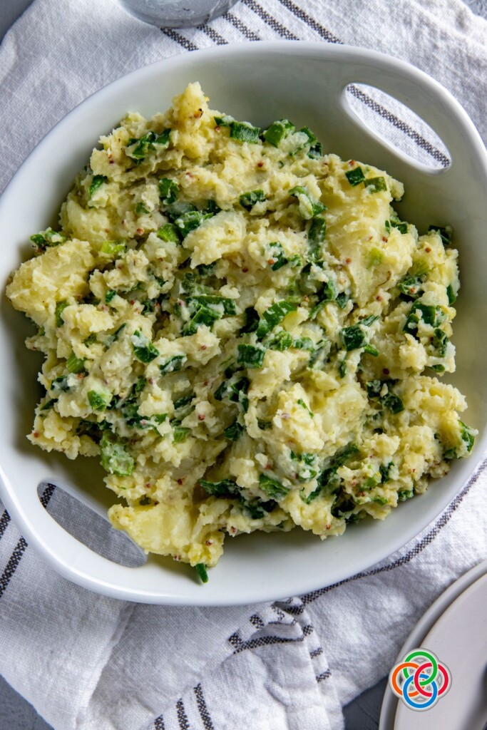 Mustard Champ - An Easy and Flavorful Irish Side Dish