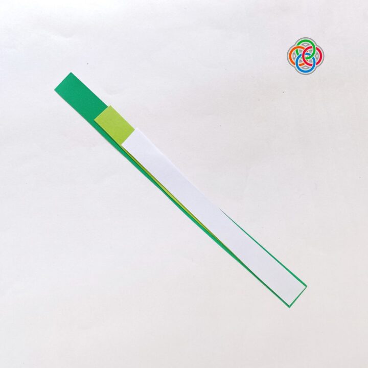 Paper Strip Shamrock Mobile Craft with Printable Tutorial