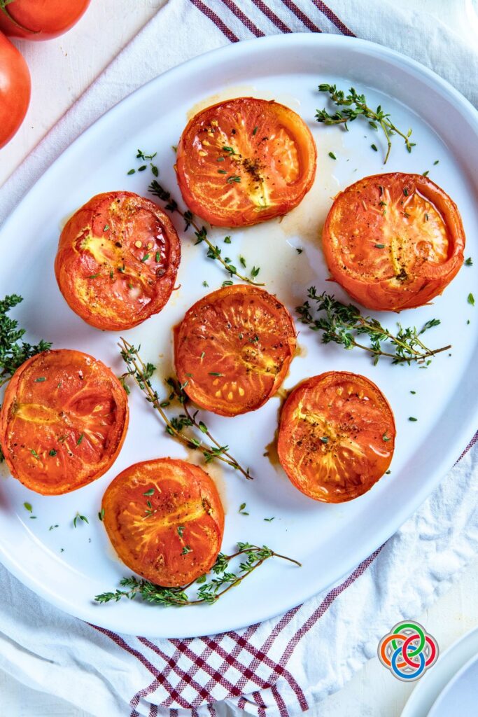 Oven Roasted Tomatoes | Irish American Mom