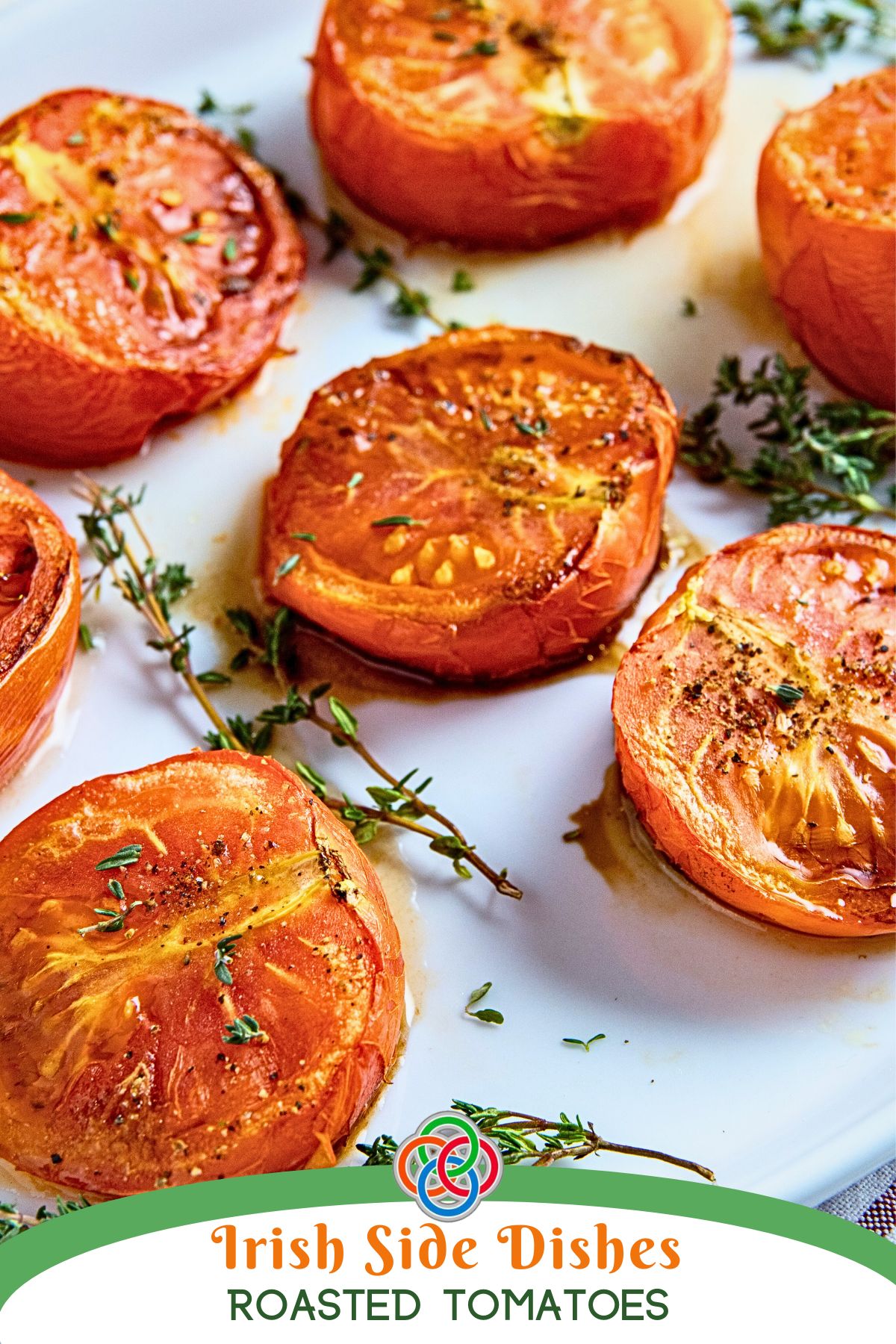 Oven Roasted Tomatoes | Irish American Mom