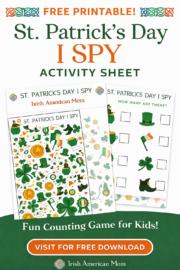 Free St. Patrick’s Day I Spy Printable for Kids