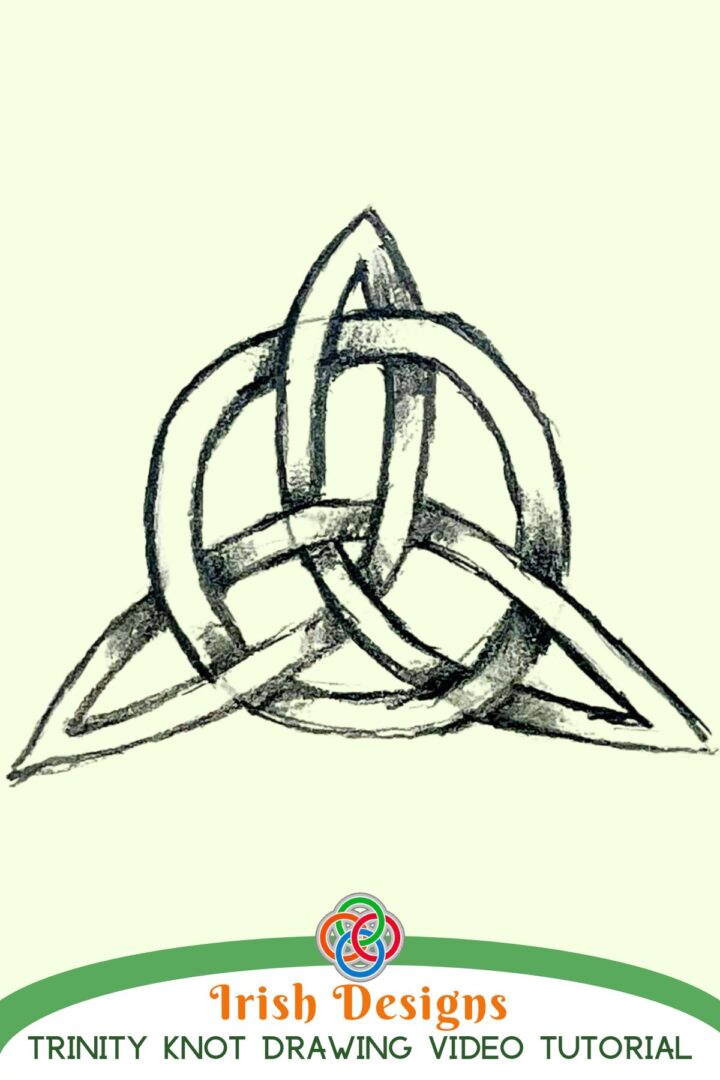 How to Draw a Trinity Knot or Triquetera: Easy Celtic Art Tutorial