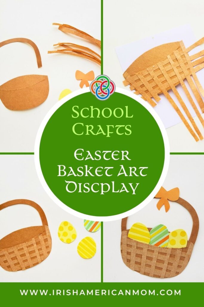 Paper Easter Basket Craft With Free Template
